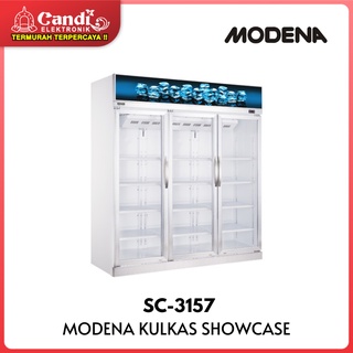 Jual MODENA Kulkas Showcase 3 Pintu 1560 Liter SC-3157 | Shopee Indonesia