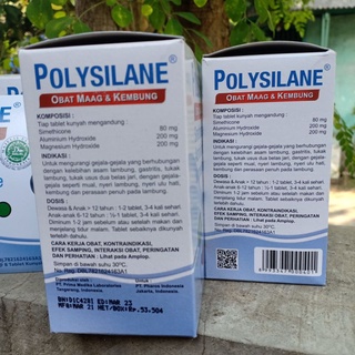 Jual Polysilane Tablet isi 6 Kaplet // Polysilane obat maag | Shopee ...