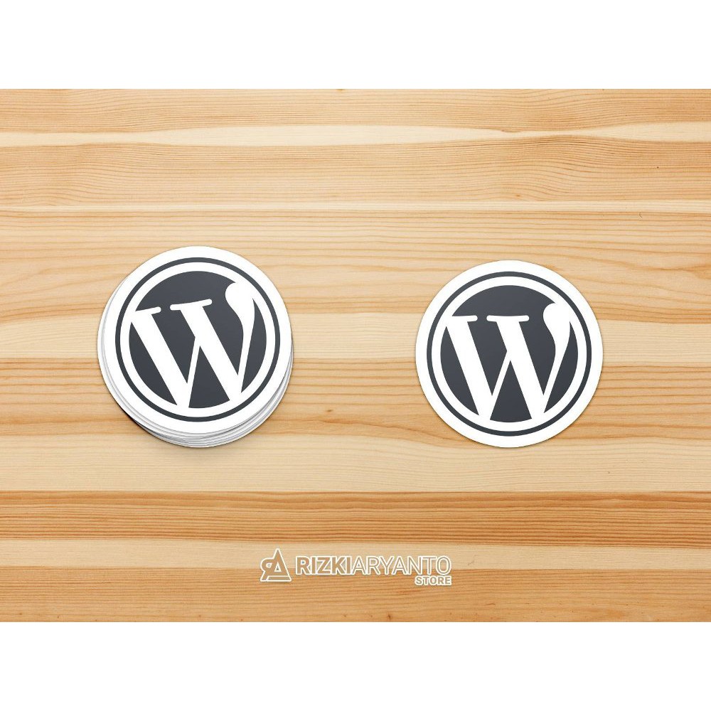 Jual Sticker - Stiker Logo Wordpress without Wordmark untuk PC Laptop ...