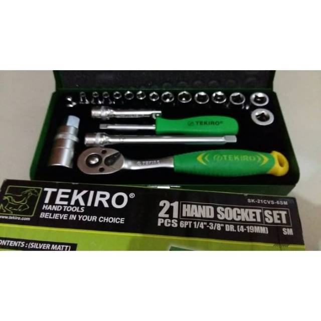 Jual Kunci Sok Set TEKIRO Shock Socket Set Box | Shopee Indonesia