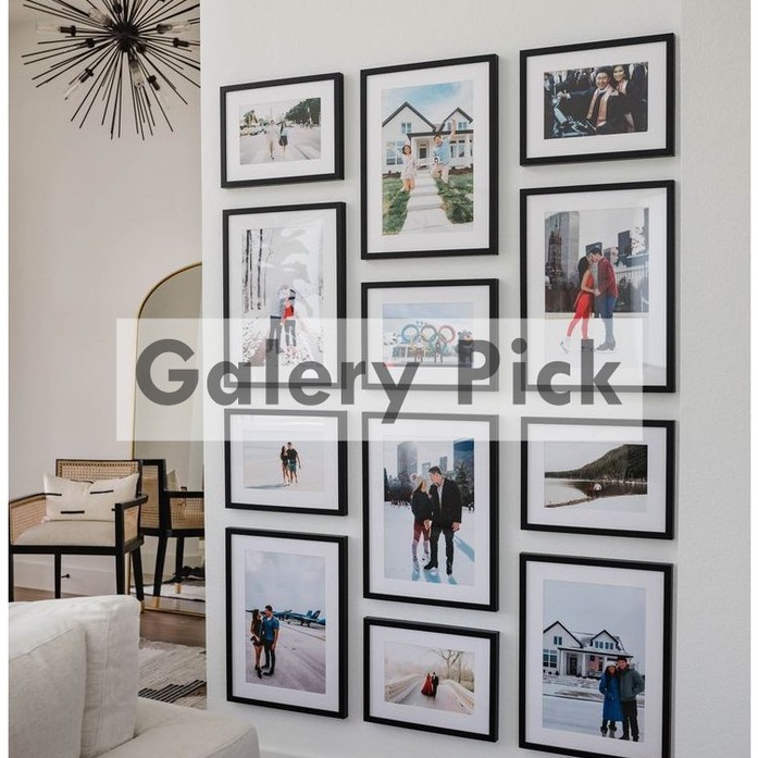 Jual Walldecor Custom Photo Gambar Tulisan Frame List Hitam Tinggal ...