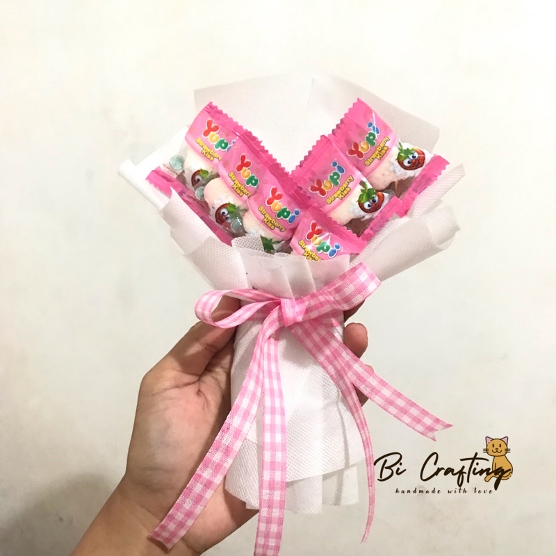 Jual buket permen yupi love mini / buket permen yupi mini / buket jajan ... Jual buket permen yupi love mini / buket permen yupi mini / buket jajan ...
