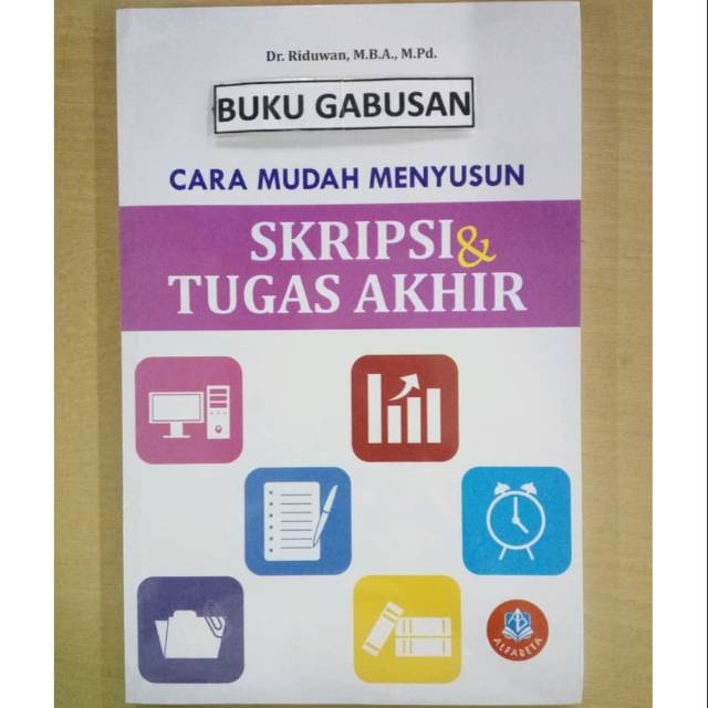 Jual Buku Cara Mudah Menyusun Skripsi dan Tugas ahkir. | Shopee Indonesia