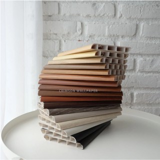 Jual Sample List Plint PVC / List Plank PVC / Skirting | Shopee Indonesia