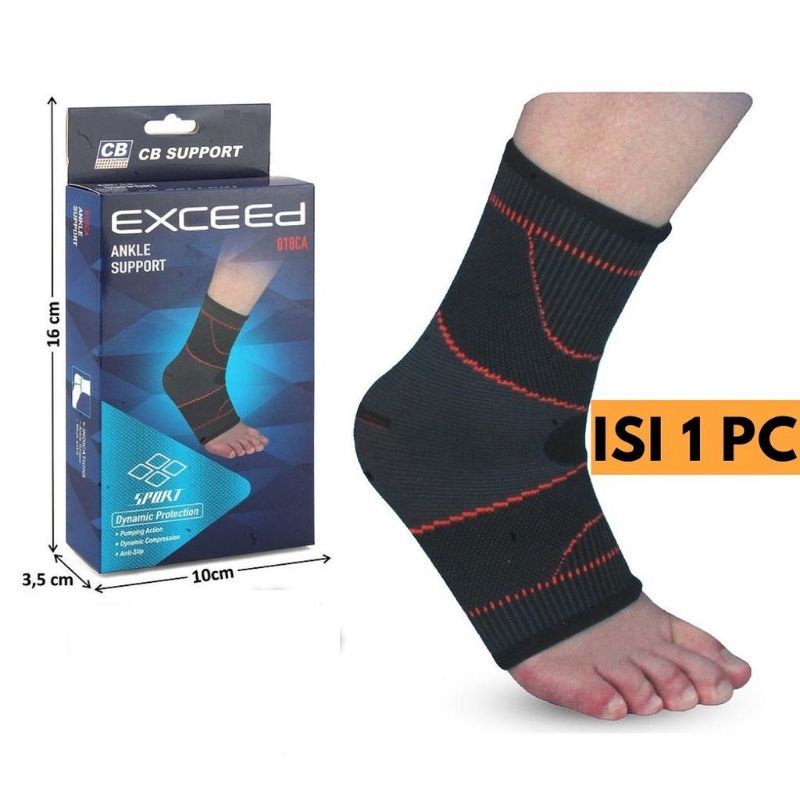 Jual EXCEED 818CA Ankle Support - Deker Pelindung Tumit Kaki Engkel | Shopee Indonesia