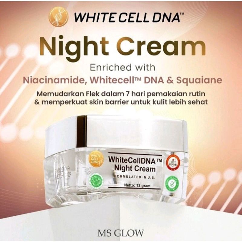 Jual White Cell DNA Night Cream | Shopee Indonesia