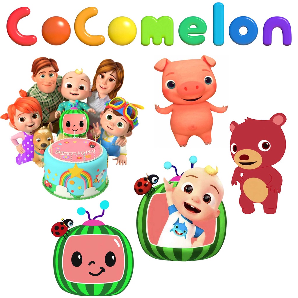 Jual Stiker Anak Coco Melon Sticker Pack BISA CUSTOM | Shopee Indonesia