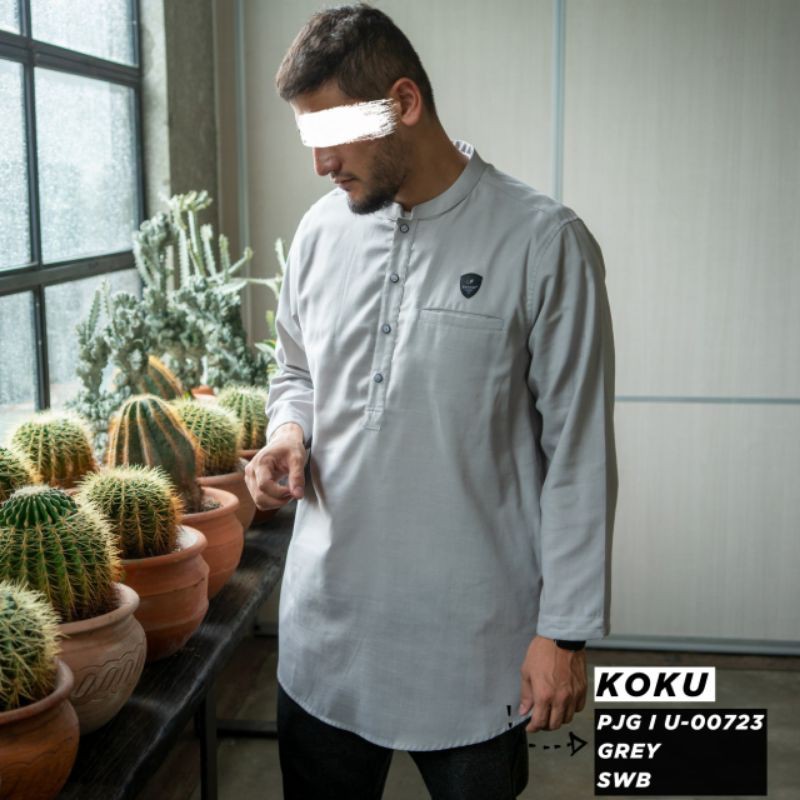 Jual kemko Koku koko kurta modern samase size S | Shopee Indonesia