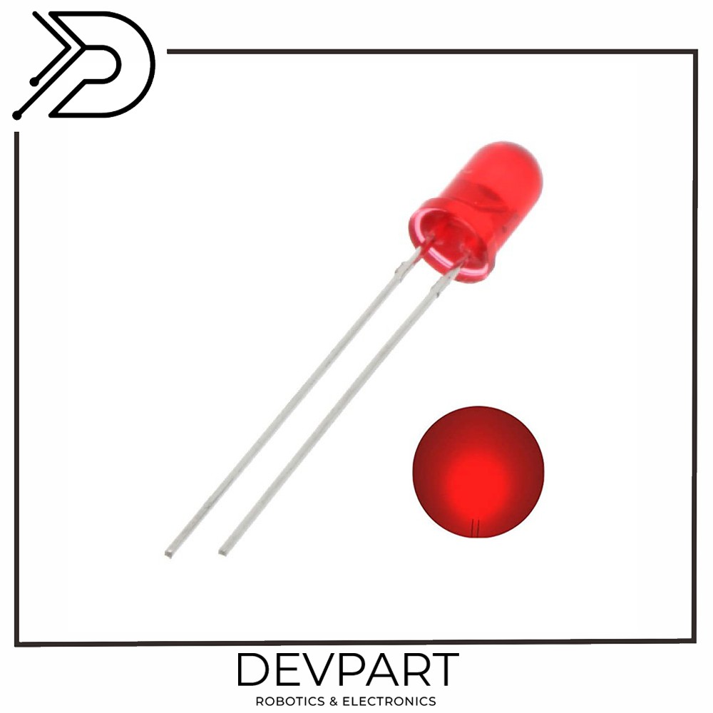 Jual LED 5mm Diode Warna Merah | Shopee Indonesia