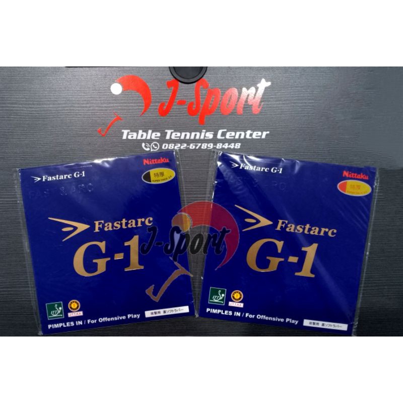 Jual RUBBER NITTAKU FASTARC G1 2.0mm KARET NITTAKU FASTARC G1 2.0mm KARET PINGPONG MURAH KARET ...