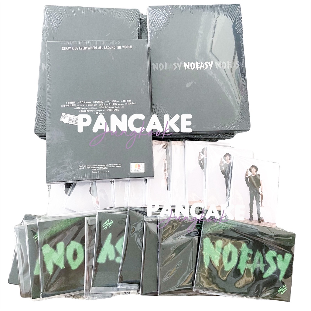 Jual [ READY‼️ SEALED + poster ] stray kids no easy album limited ...