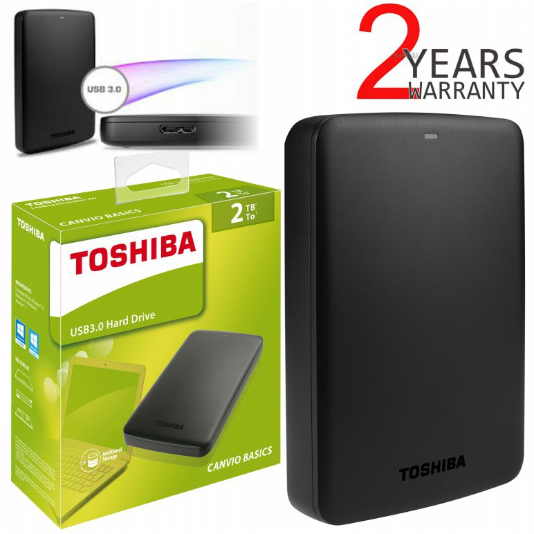 Jual Hardisk Eksternal Toshiba Canvio Ready 2TB (Original) | Shopee Indonesia