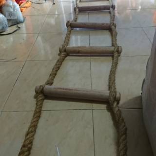 Jual Tangga gantung tali manila atau tangga monyet harga per meter t ...