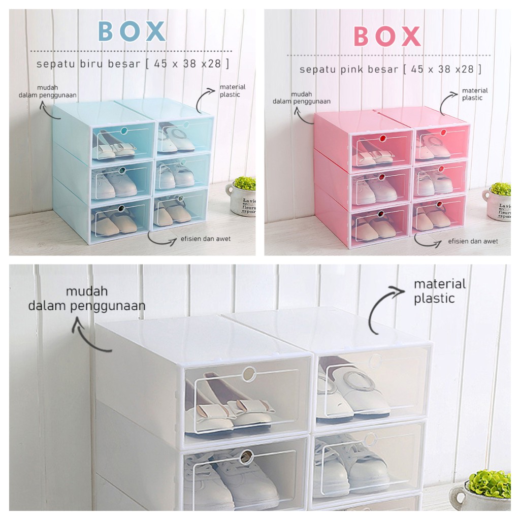 Box Penyimpanan Box Penyimpanan Barang Murah Box Sepatu Minimalis Box ...