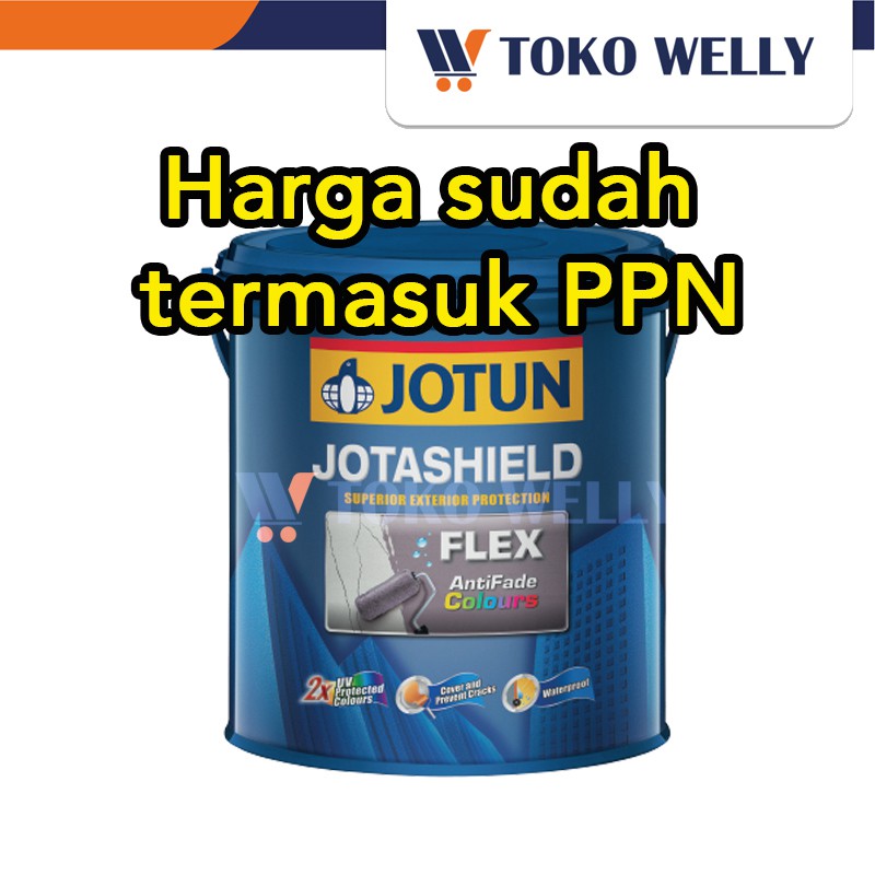 Jual JOTUN Jotashield FLEX / Cat Tembok Eksterior / Warna PUTIH (READY ...