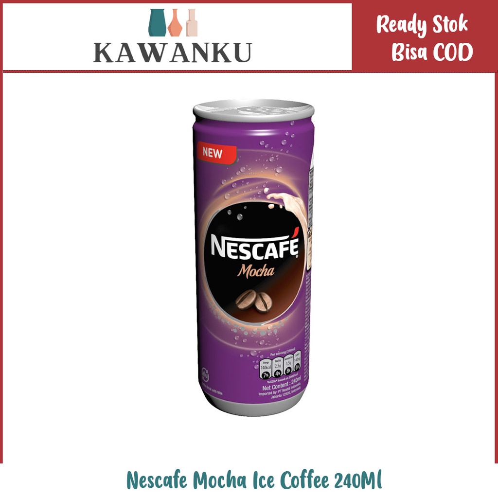 Jual Nescafe Mocha Ice Coffee 240Ml | Shopee Indonesia