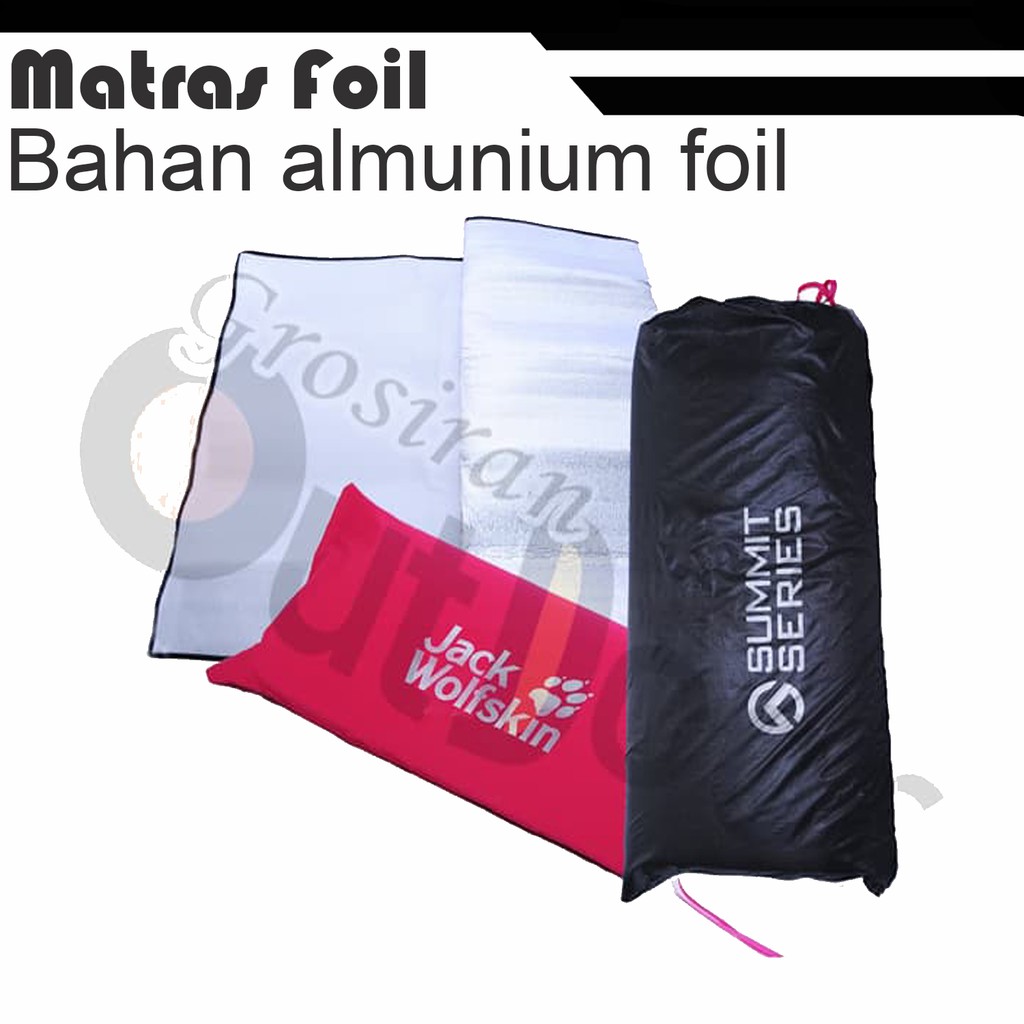 Jual Matras Foil - Alumunium Foil - Matras Camping - Alas Tidur Hangat ...