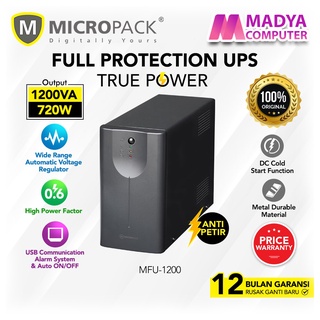 Jual UPS Micropack MFU-1200 - 1200VA | Shopee Indonesia