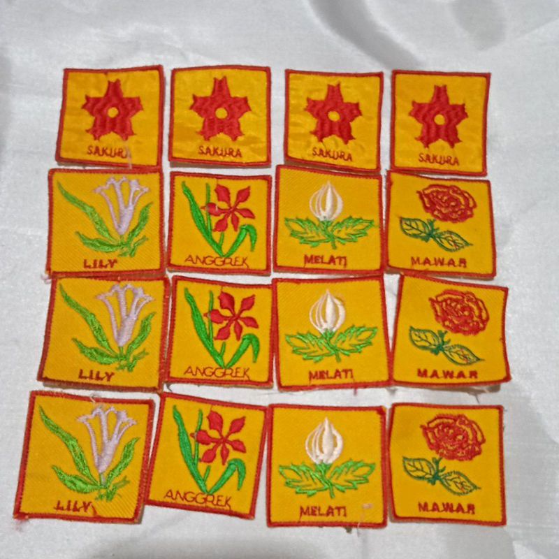 Jual TANDA REGU ,badge PRAMUKA PUTRI | Shopee Indonesia