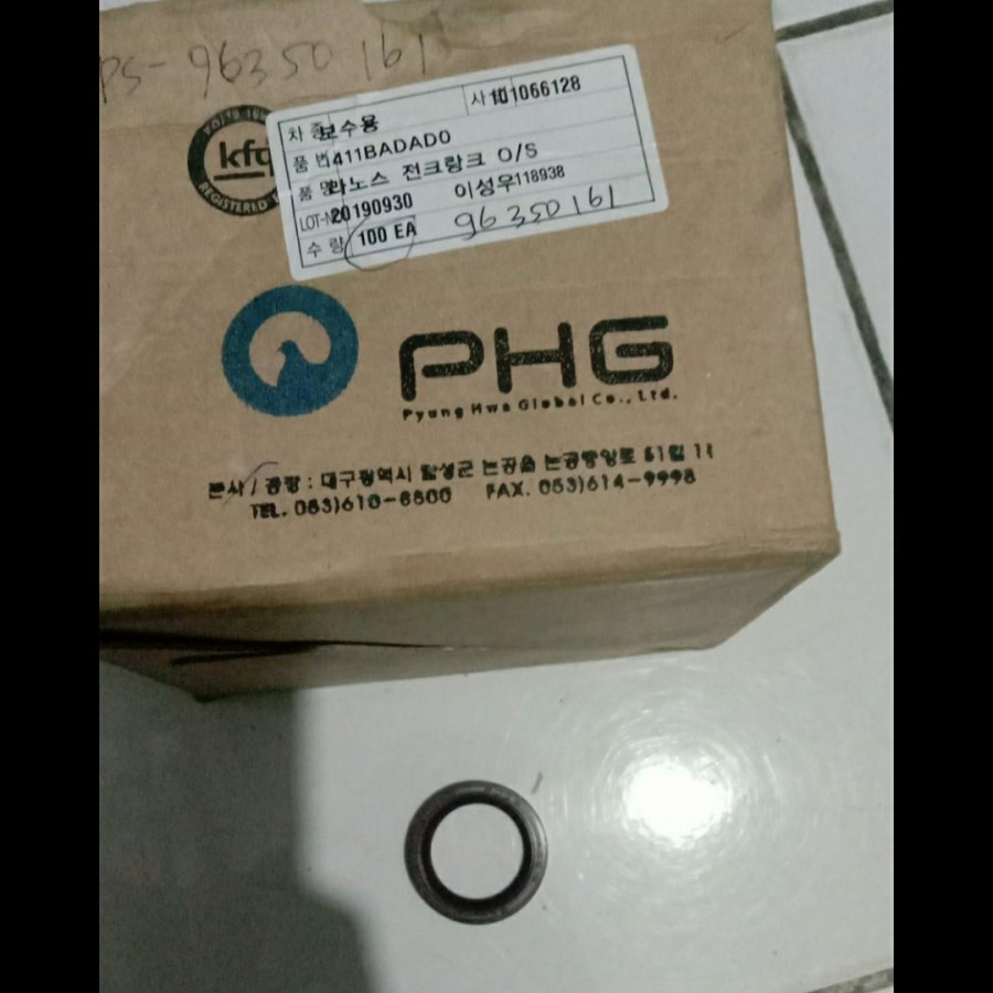 Jual Seal Kruk As Crankshaft Pompa Oli Aveo asli Korea 96350161 ...