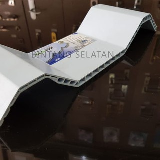 Jual ATAP ECOROOF UPVC PENUTUP ATAP UPVC NOK ATAP CANOPY DOUBLE LAYER ...
