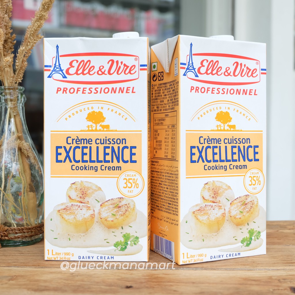 Jual Spesial harga promo Elle & Vire Cooking Cream 1L ( Diary Cream ...