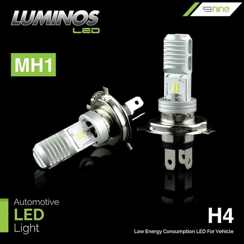 Jual Lampu utama led motor 9 NINE LUMINOS Original H4 HS1 AC DC LED CSP ...