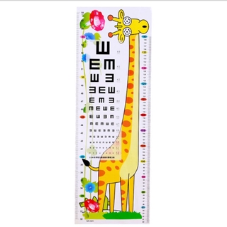 Jual Stiker Tinggi Badan Anak Wall Sticker Dinding Kartun Pengukur ...