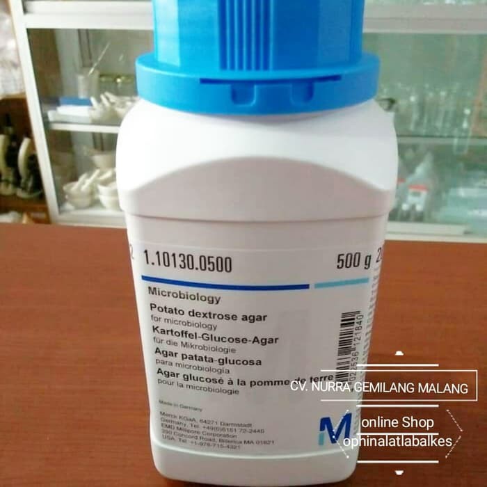 Jual PDA Merck Kemasan 250g Potato Dextrose Agar No Cat. 1.10130.0500 ...