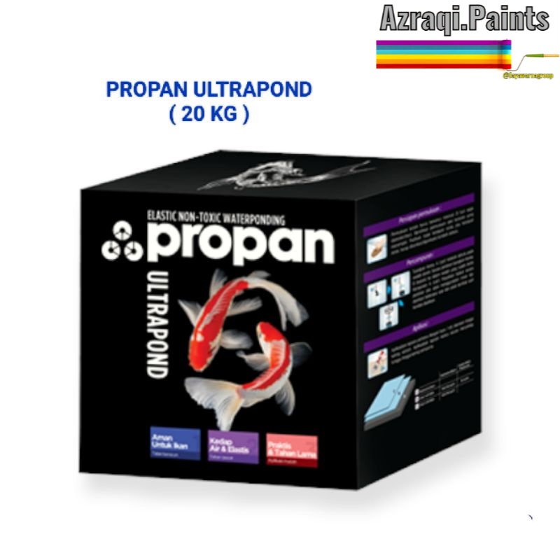 Jual PROPAN CAT KOLAM IKAN ULTRAPOND ( 20 LITER ) | Shopee Indonesia