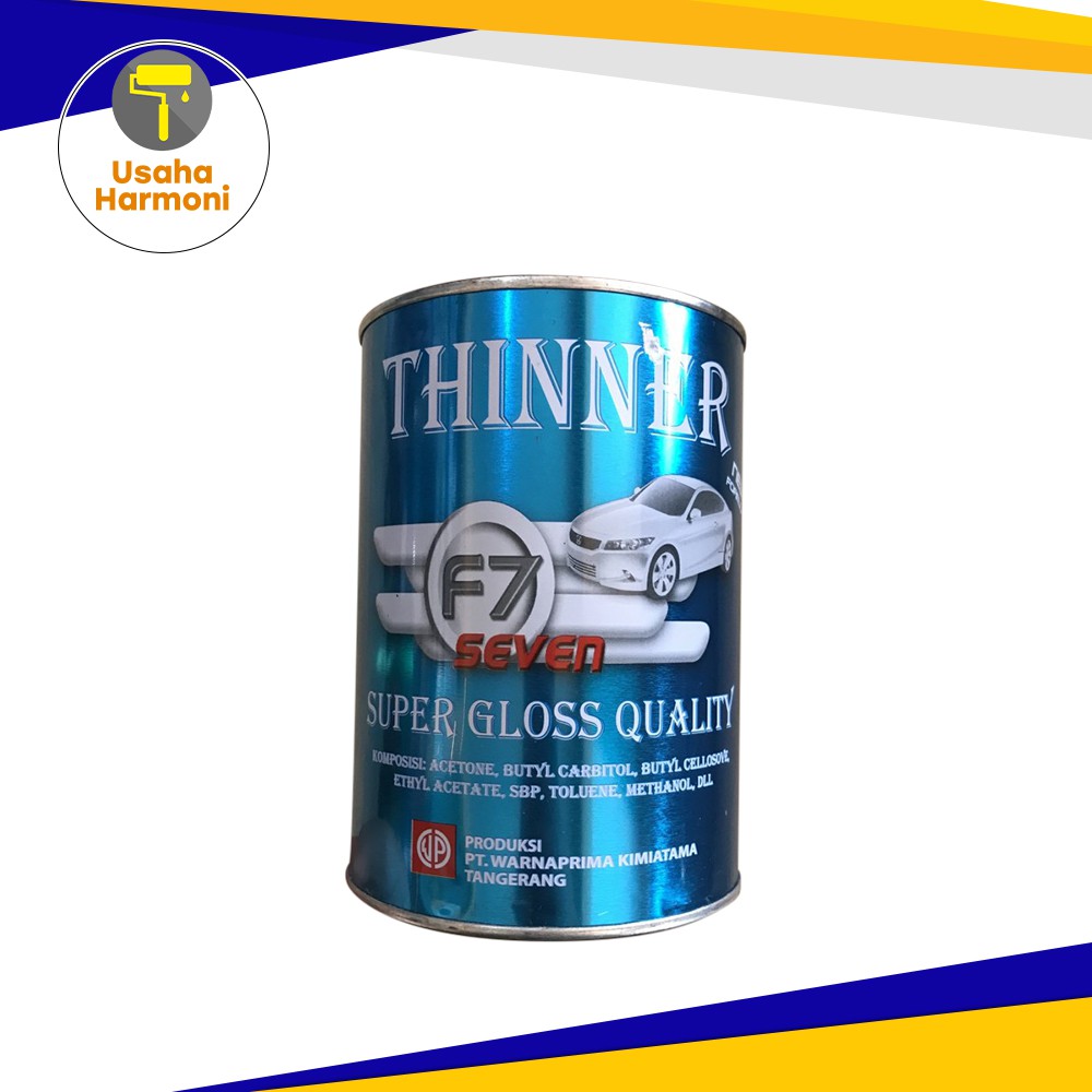Jual Thinner F7 Biru | Ukuran : 1 Liter | Shopee Indonesia