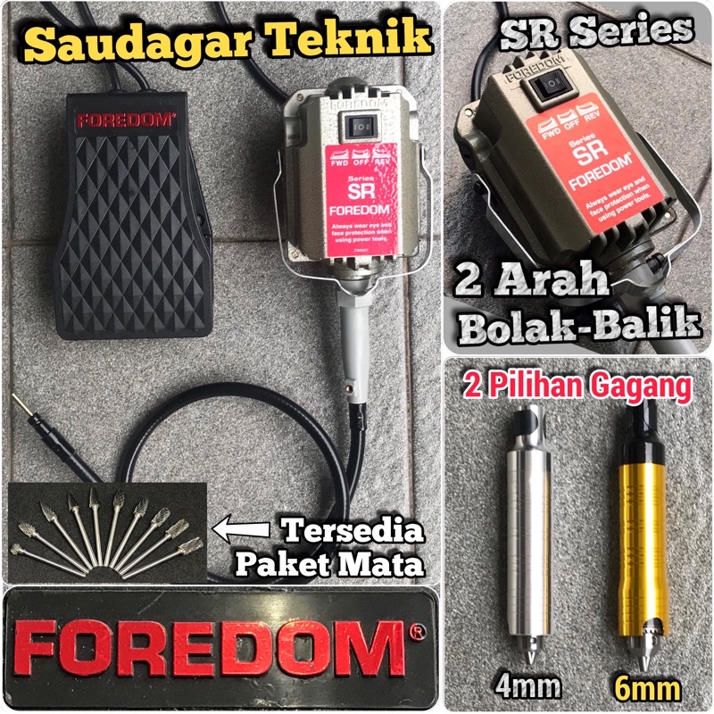 Jual Mesin Bor Gantung Foredom SR Series Mesin Bor Tuner 2 Arah ...