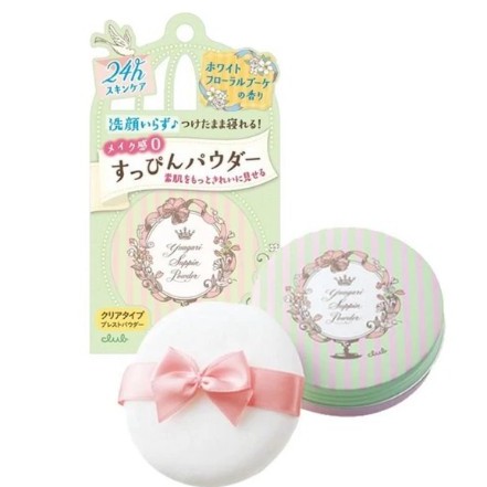 Jual CLUB POWDER JAPAN 24h Skincare Clear Face Suppin Pressed Powder ...