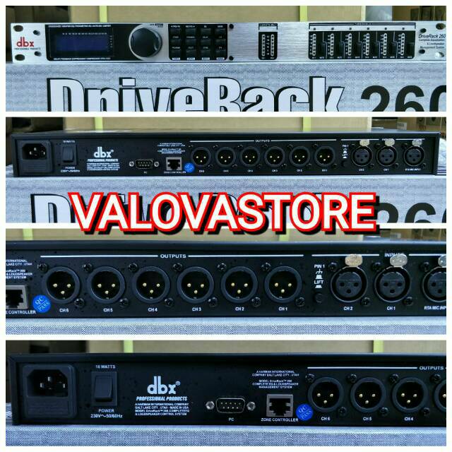 DBX Driverack 260 Speaker Management DBX 260 | Shopee Indonesia