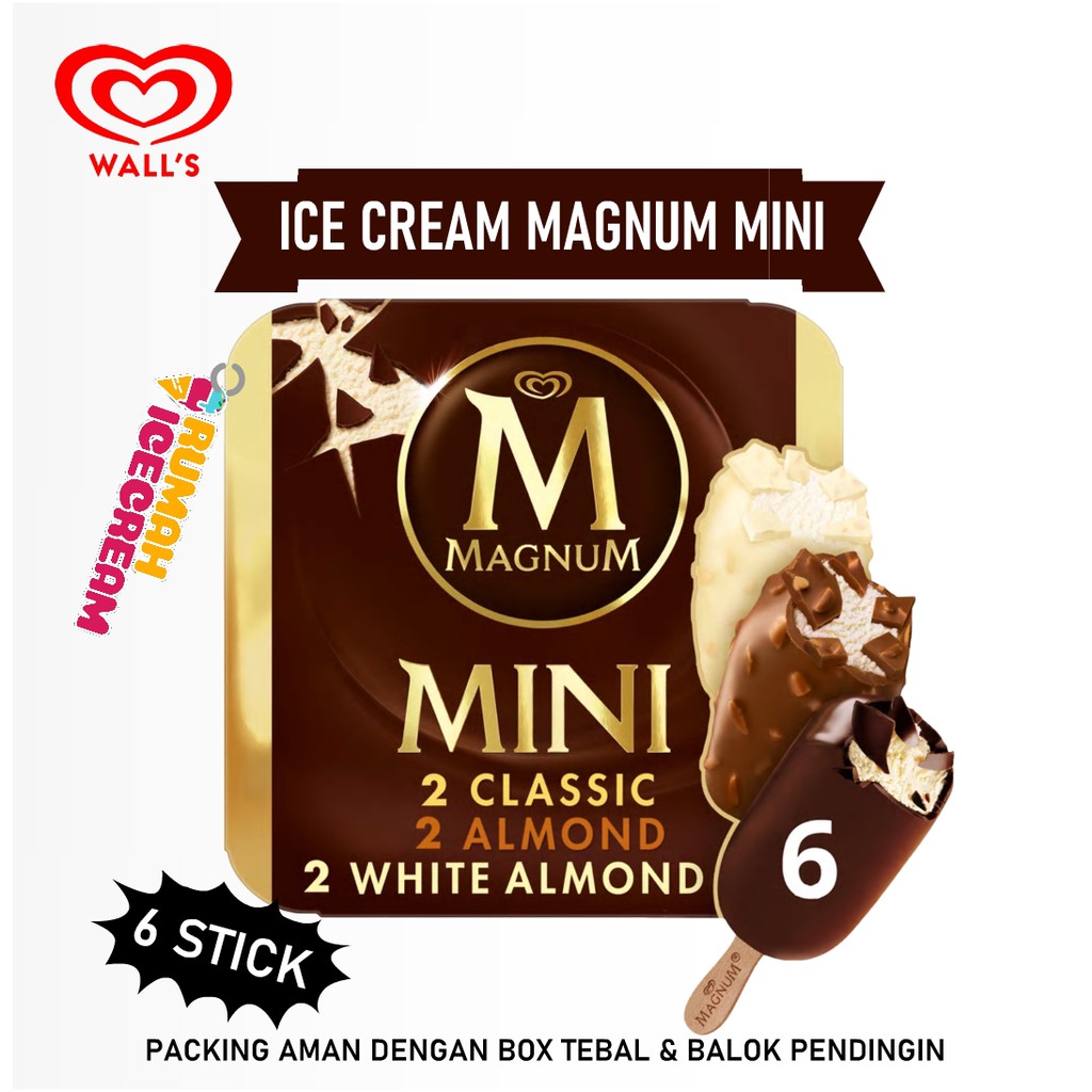 Jual Ice Cream / Es Krim Magnum Walls Indonesia|Shopee Indonesia