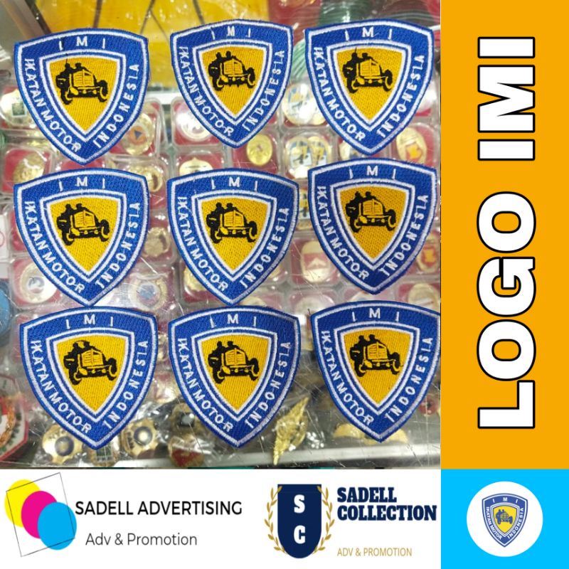 Jual Logo IMI Logo Ikatan Motor Indonesia Bordir | Shopee Indonesia
