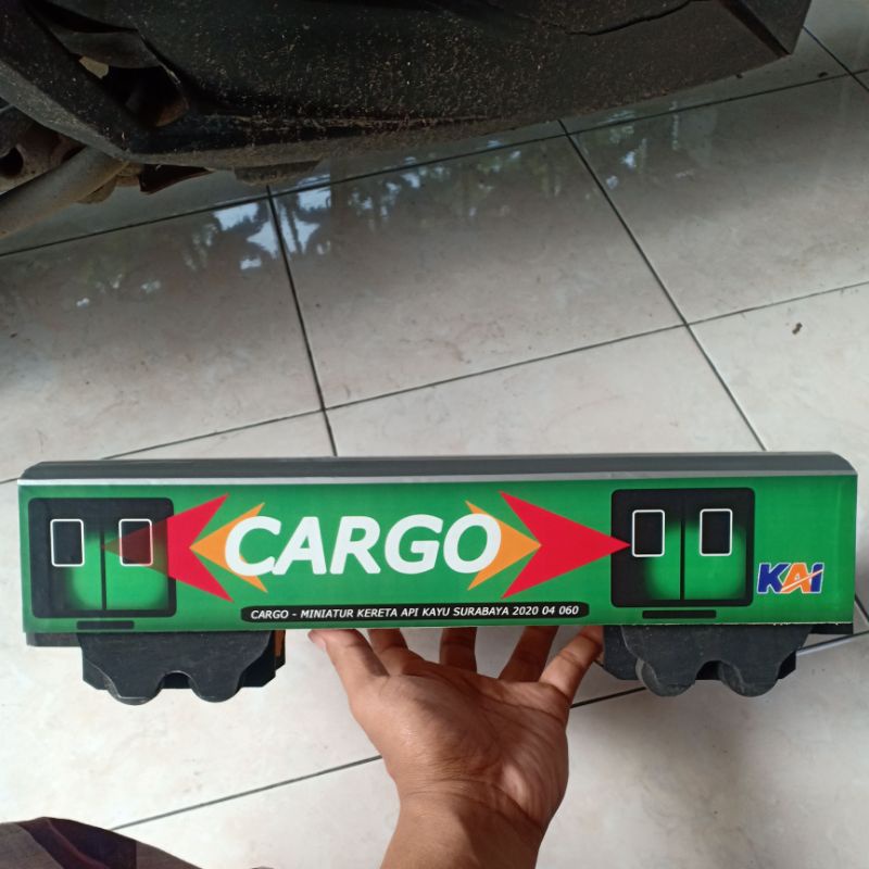 Jual Gerbong Cargo Barang MINIATUR Kereta Api Indonesia Indonesia ...