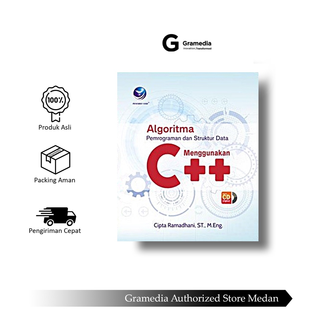 Jual Gramedia Medan - Algoritma Pemrograman Dan Struktur Data ...