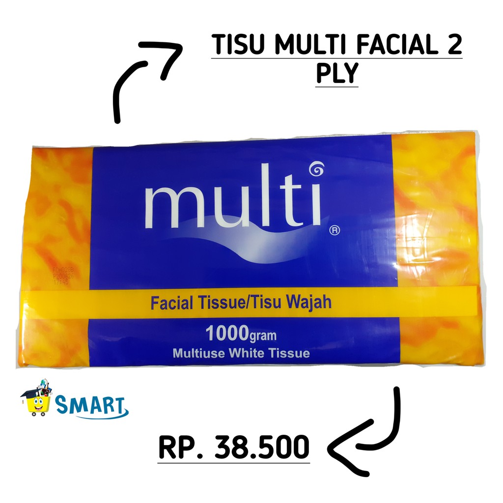 TISU MULTI FACIAL 1000GRAM 2PLY | Shopee Indonesia