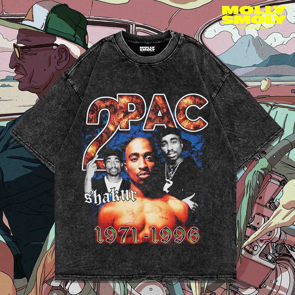 Jual BAJU OVERSIZE MUSIK TUPAC SHAKUR - ALL EYEZ ON ME / KAOS TUPAC ...