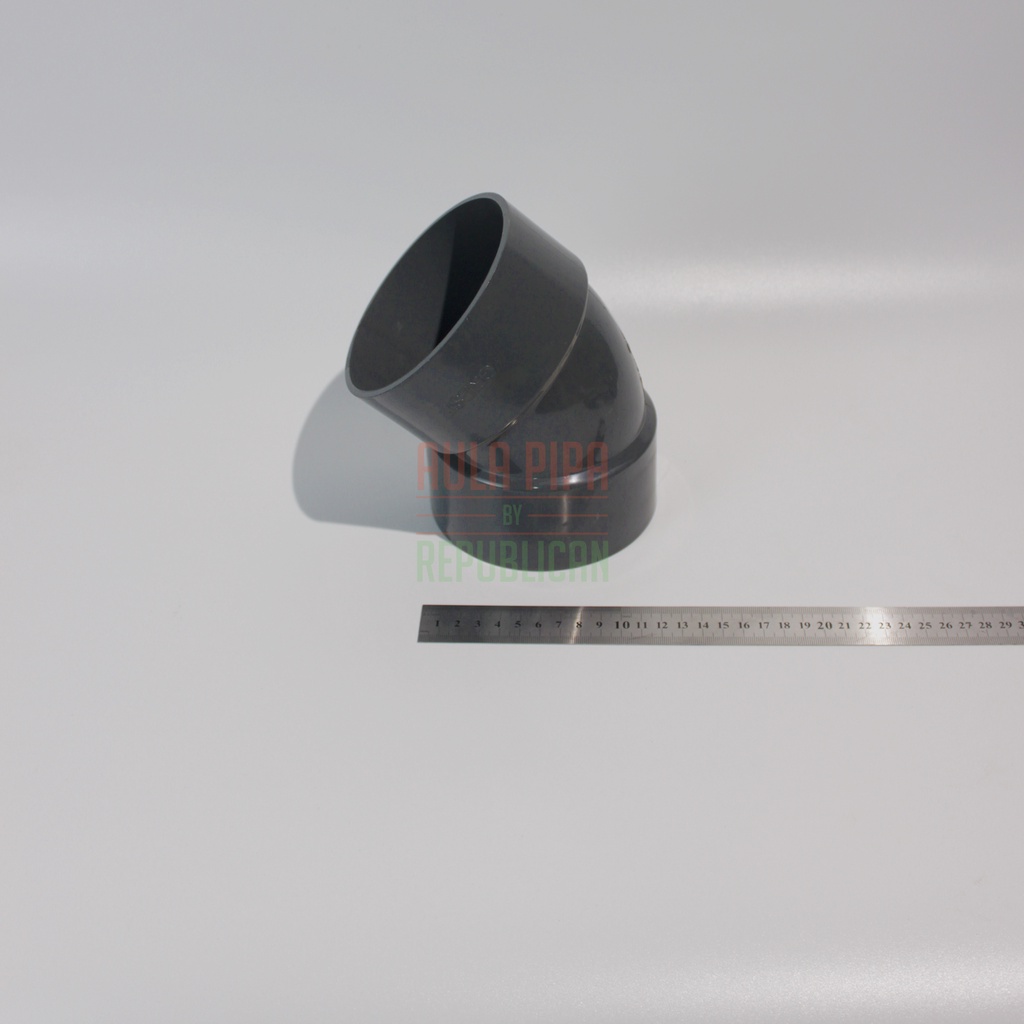 Jual KNEE 4" 45 FITTING PIPA PVC MERK GREST KNIE | ELBOW | KENI | L ...