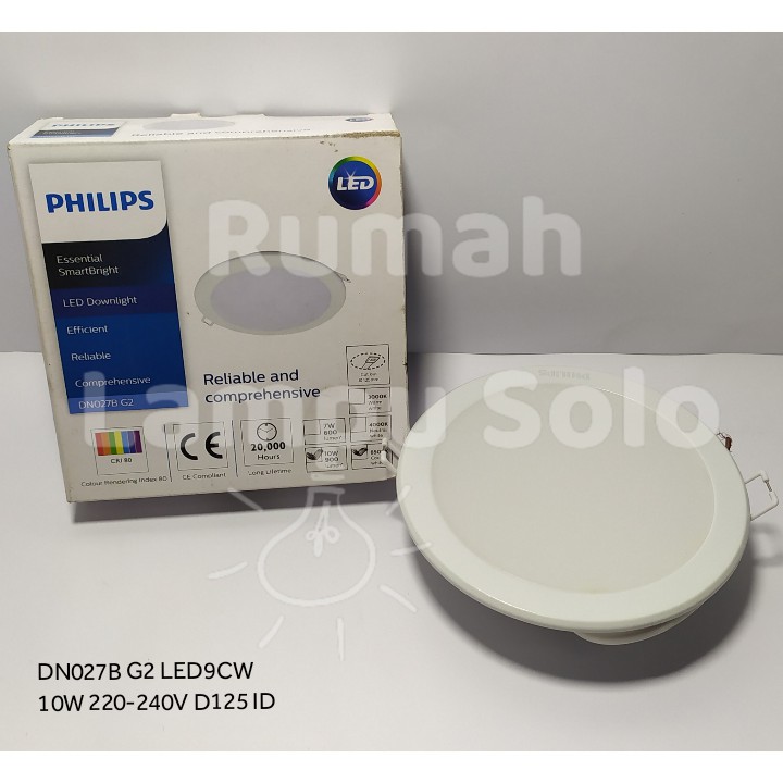 Jual PHILIPS DOWNLIGHT INBOW DN027B G2 LED9/CW 10W PUTIH 900lumen | Shopee Indonesia