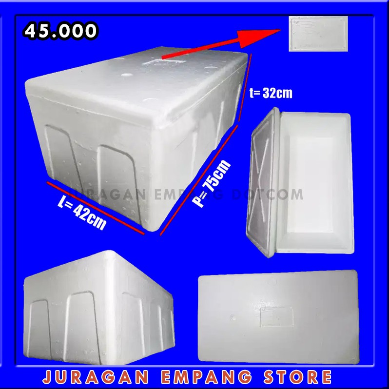 Jual Styrofoam box ikan AG 75 cm | Shopee Indonesia