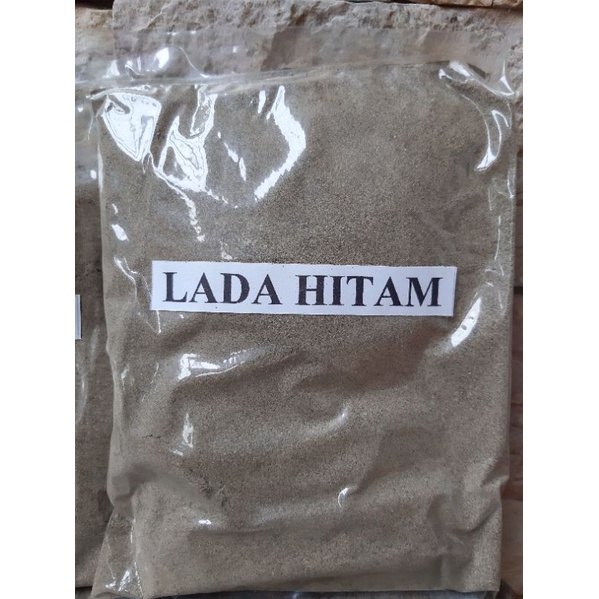 Jual Lada Hitam Bubuk / Black Pepper Powder / Merica Hitam Bubuk 100 ...