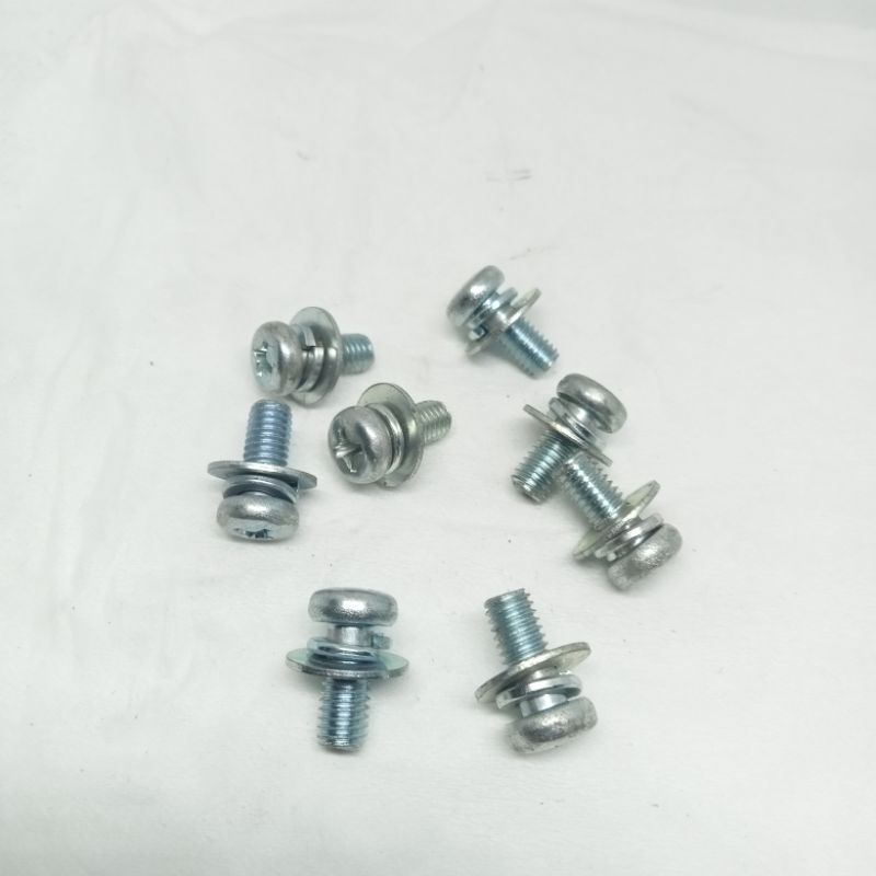Jual BOLT M5X10 DOBEL RING BAUT KARBULATOR BAUT 8 | Shopee Indonesia