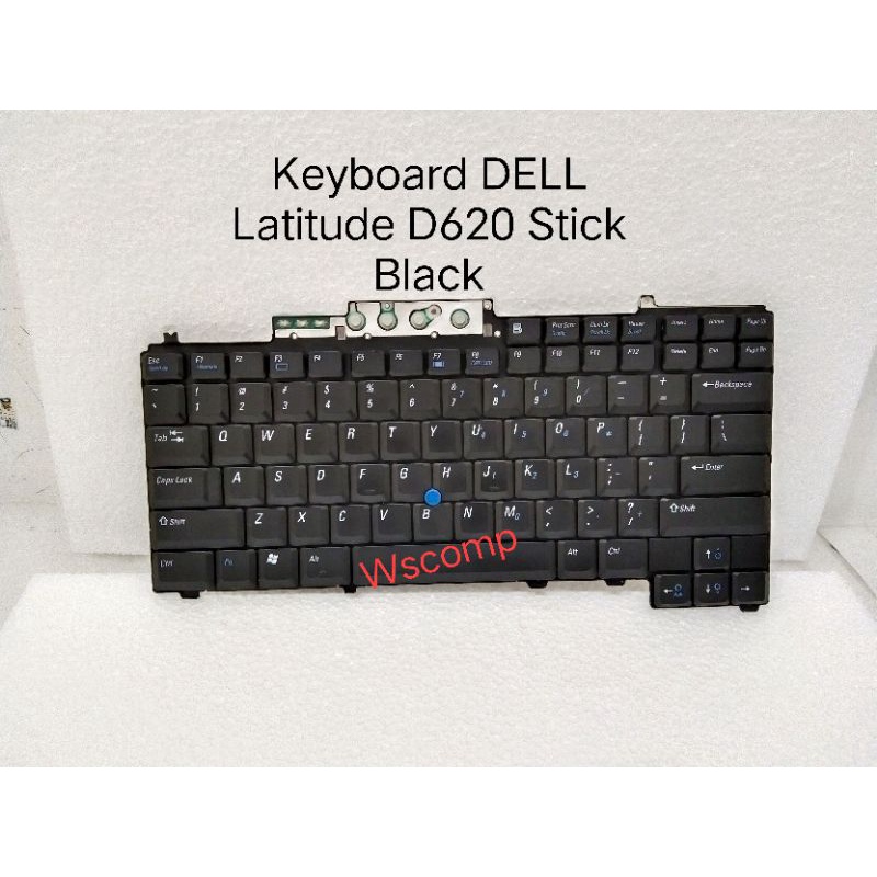 Jual Keyboard Laptop DELL Latitude D531, D620, D630 Stick Black ...