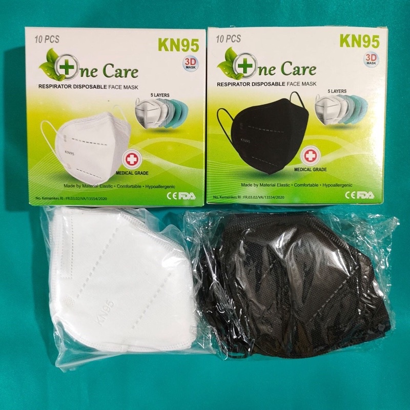 Jual MASKER KN95 ONE CARE DAN ALKINDO 5PLY MEDIS GRADE TEBAL | Shopee ...