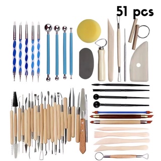 Jual Alat Pahat Tanah Liat - Butsir - Ukir Clay- Pottery- Modelling ...