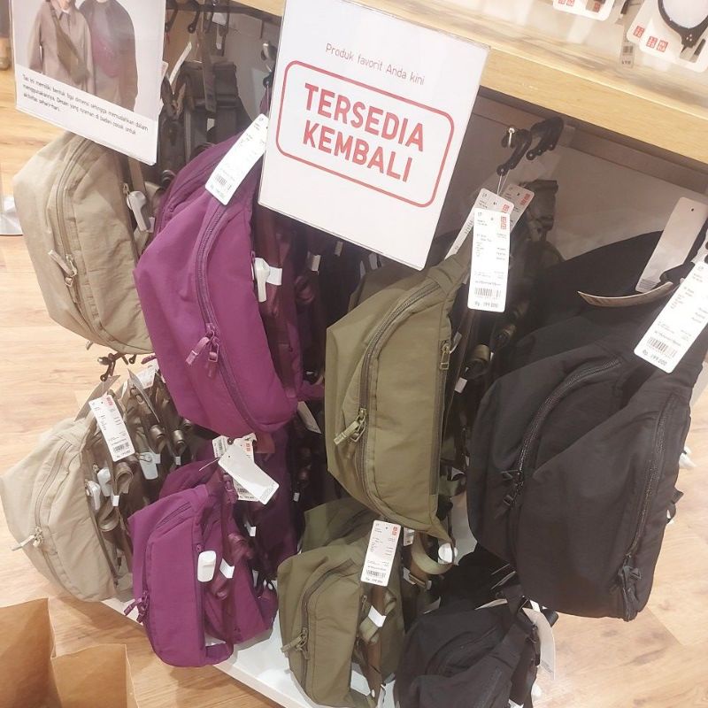 Jual NEW UNIQLO TAS NILON UNISEX | Shopee Indonesia
