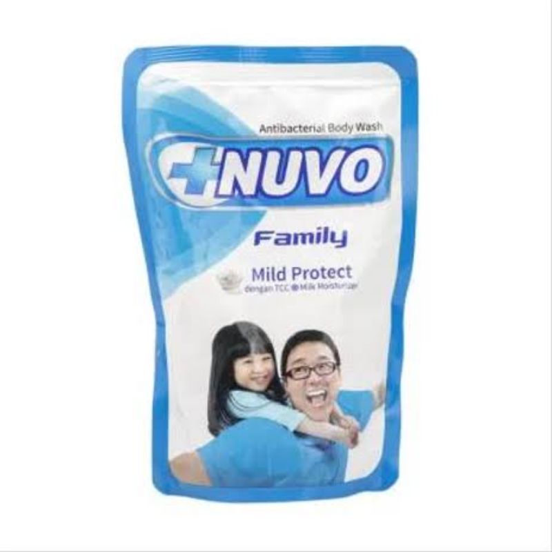 Jual NUVO FAMILY BIRU SABUN CAIR 450 ML | Shopee Indonesia